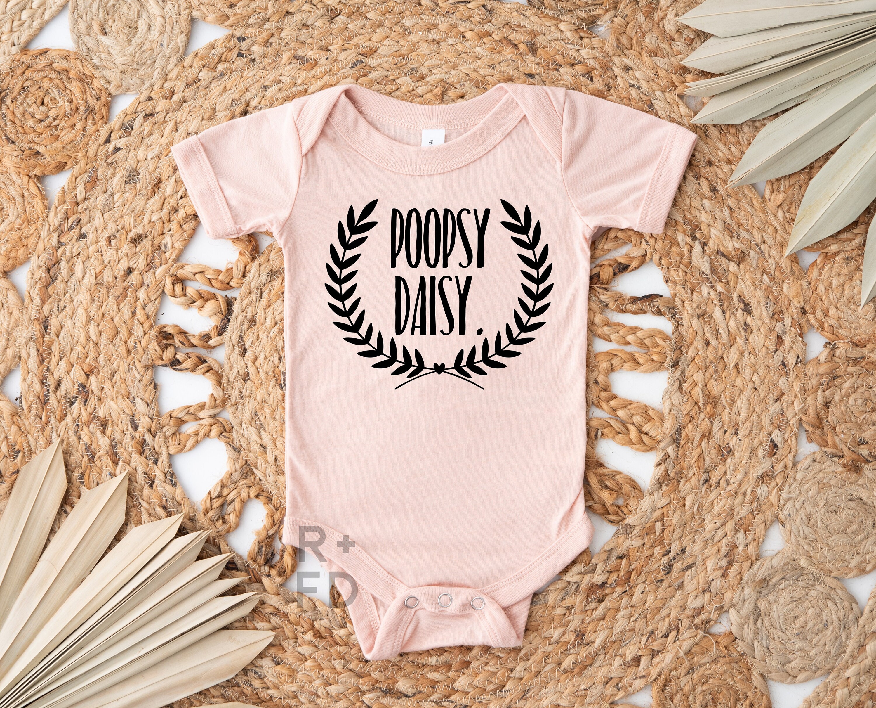Poopsy Daisy SVG, Baby Bodysuit SVG, Infant Outfit Svg, Funny Infant ...
