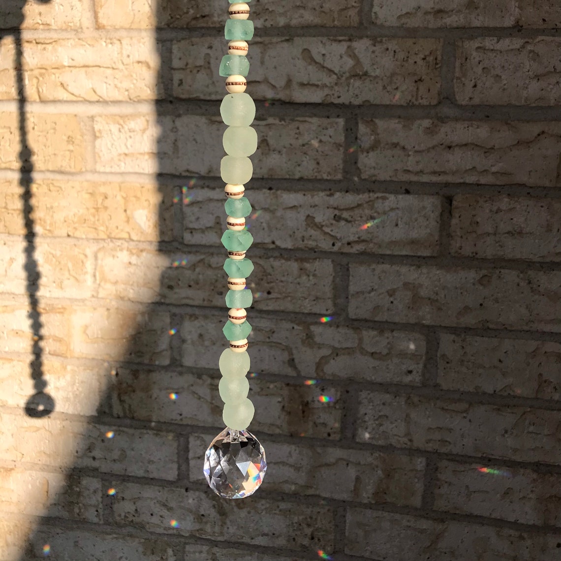 Light Catcher, Sun Catcher, Crystal Rainbows, Window Decor - Copper ...