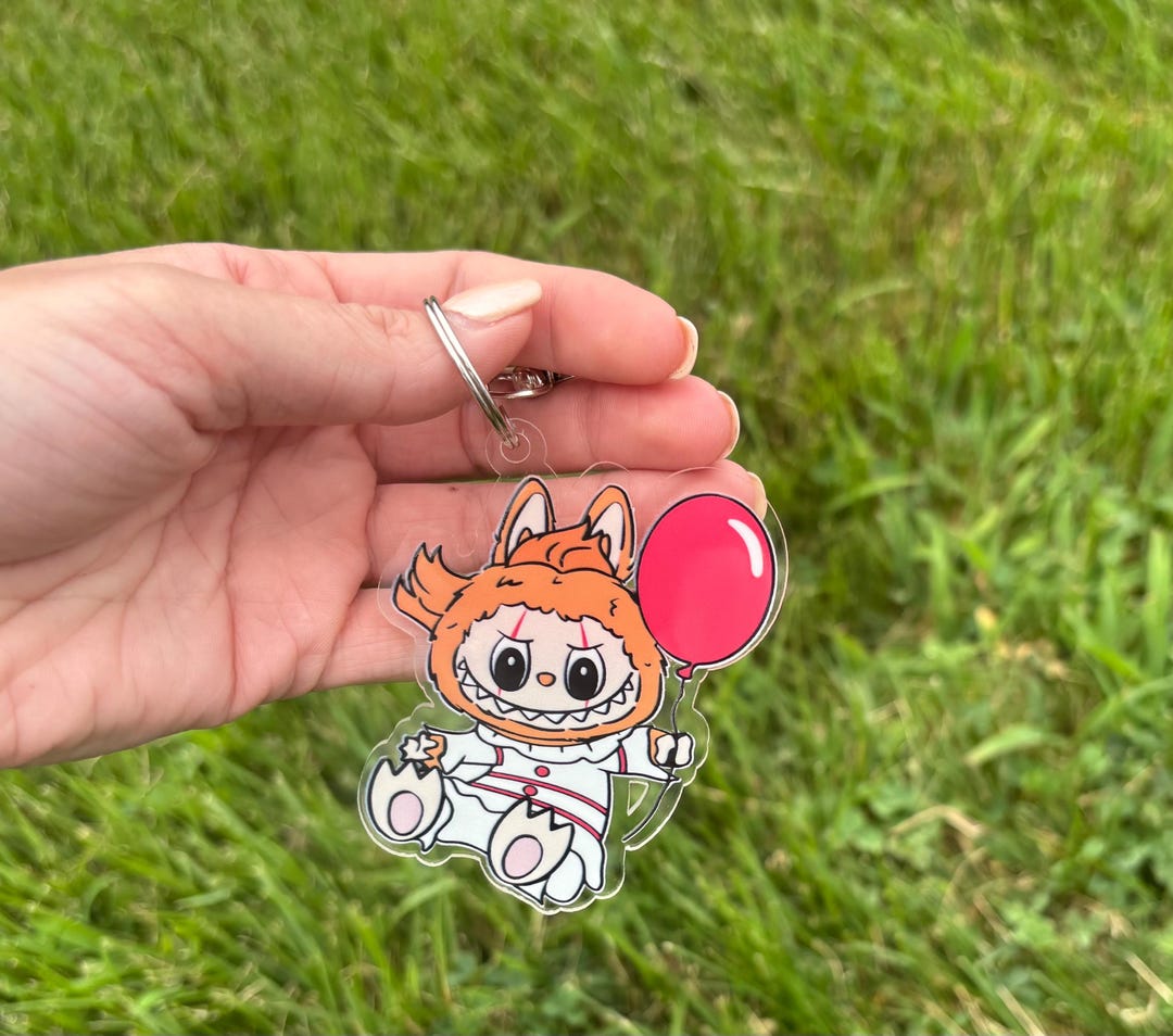 Labubu Keychain | Halloween Labubu | Scary Key Chain - Etsy
