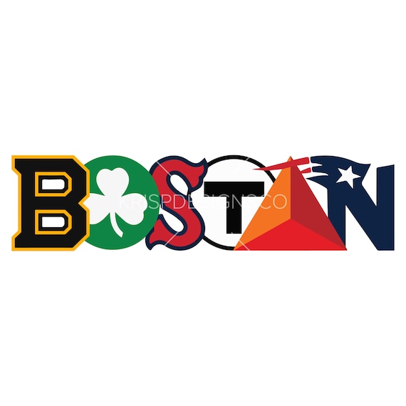 Boston Sports Logos Combined