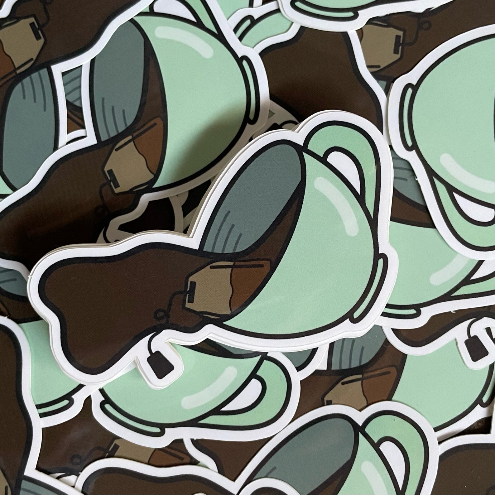 Spill the Tea Vinyl Sticker for Laptop (2"x3") - Etsy