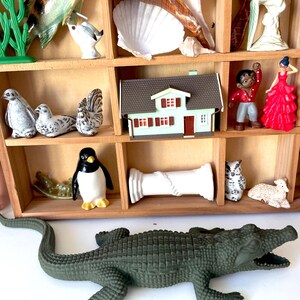 Shadowbox Concrete Effect Curiosities Shelf, Oddities Display, Wall ...