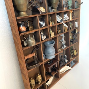 Shadow Box, Miniature, Collection of Vintage Curios Components, Altered ...