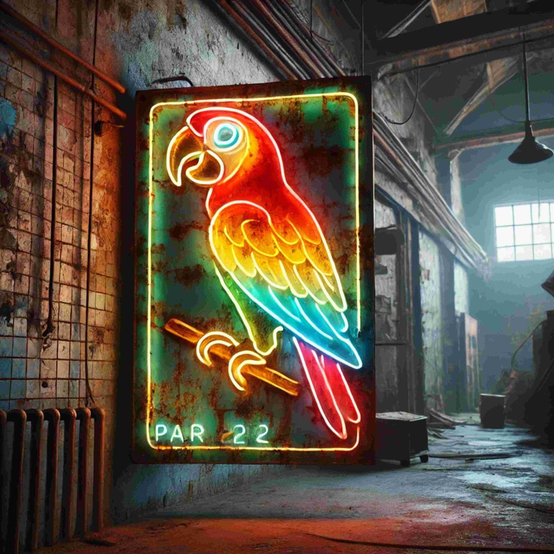 DIGITAL DOWNLOAD Neon Wall Art Retro Neon Sign Man Cave Decor Vintage ...