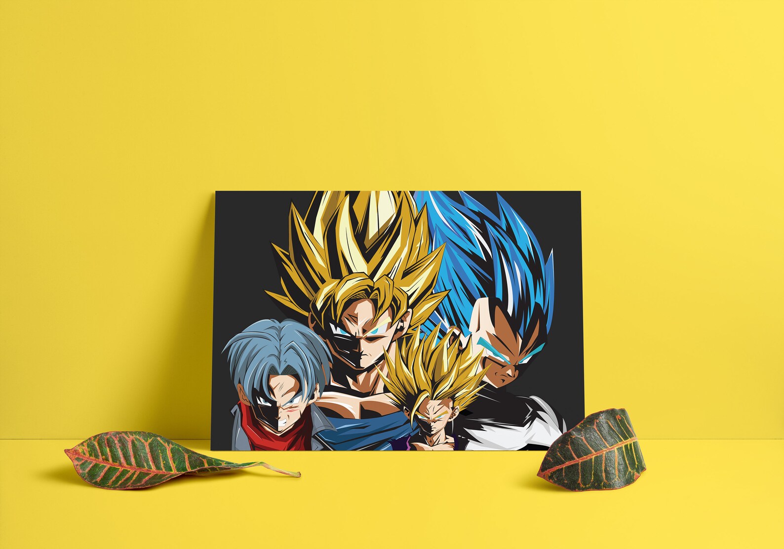 Dragon Ball Z Custom Design Portrait | Etsy