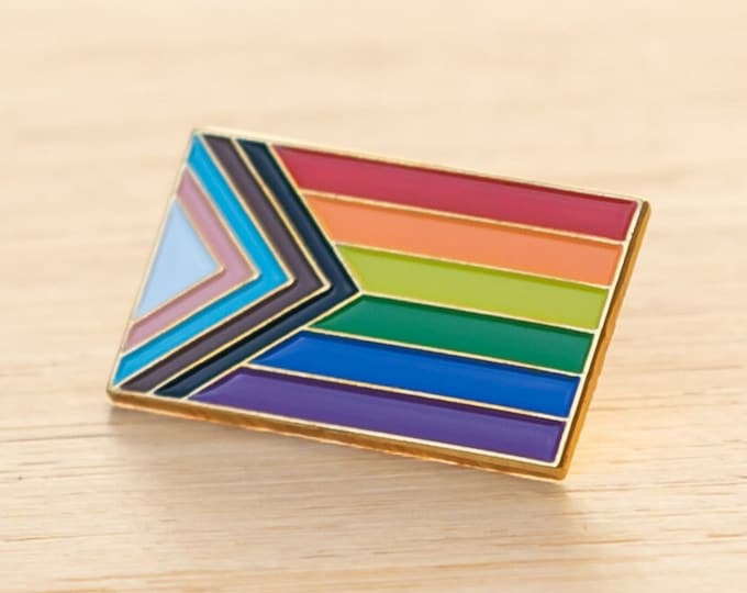 Rainbow Bookshelf Sliding Enamel Pin Book Lover Bibliophile - Etsy