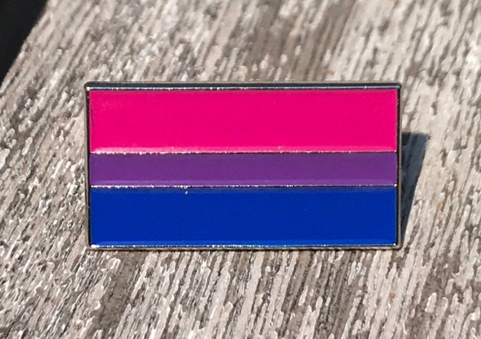 Bisexual Pride Pink Purple Blue Flag 1 Lapel Pin Badge - Etsy