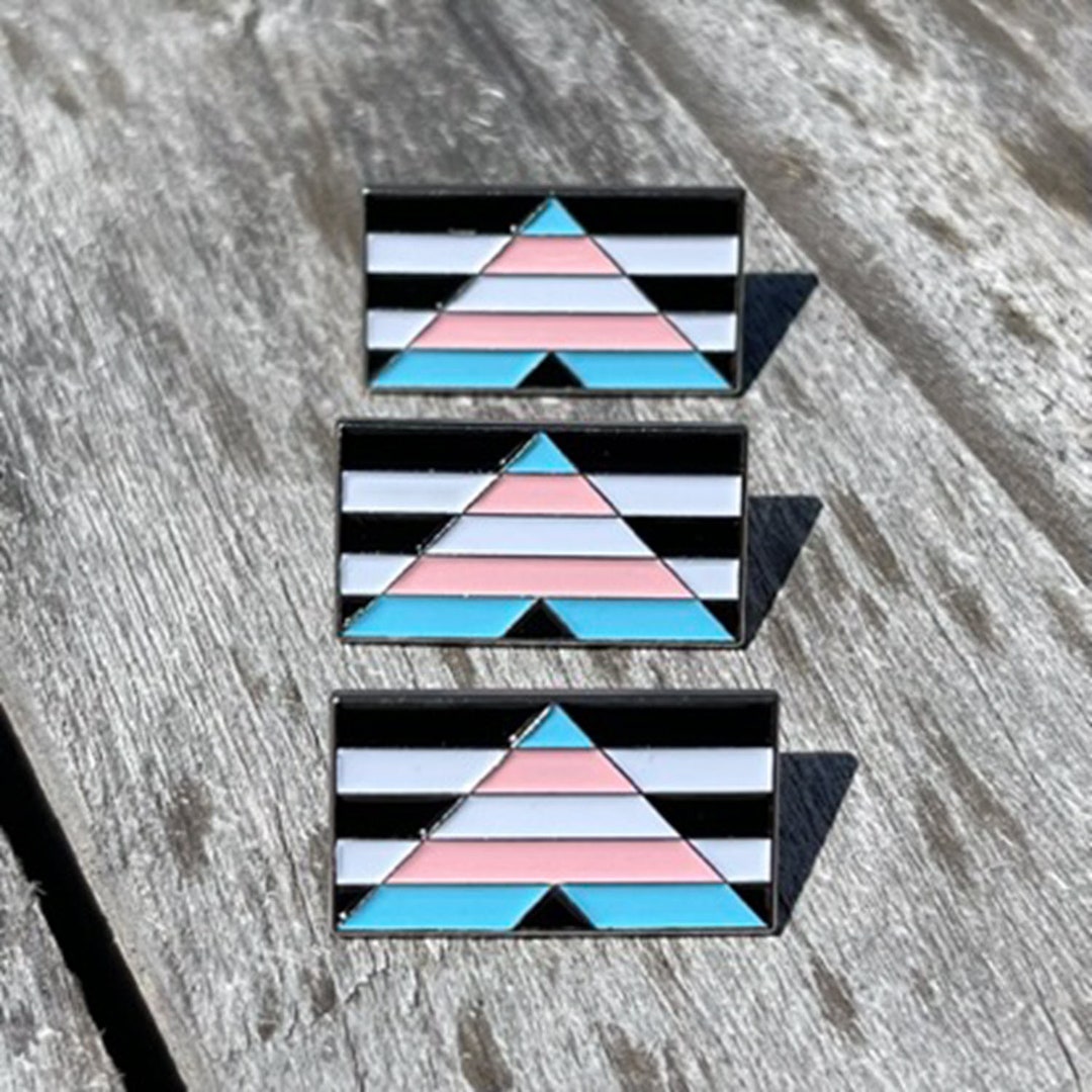 Transgender Ally Flag Lapel Pin Set - LGBT Pride Enamel Pins - Etsy