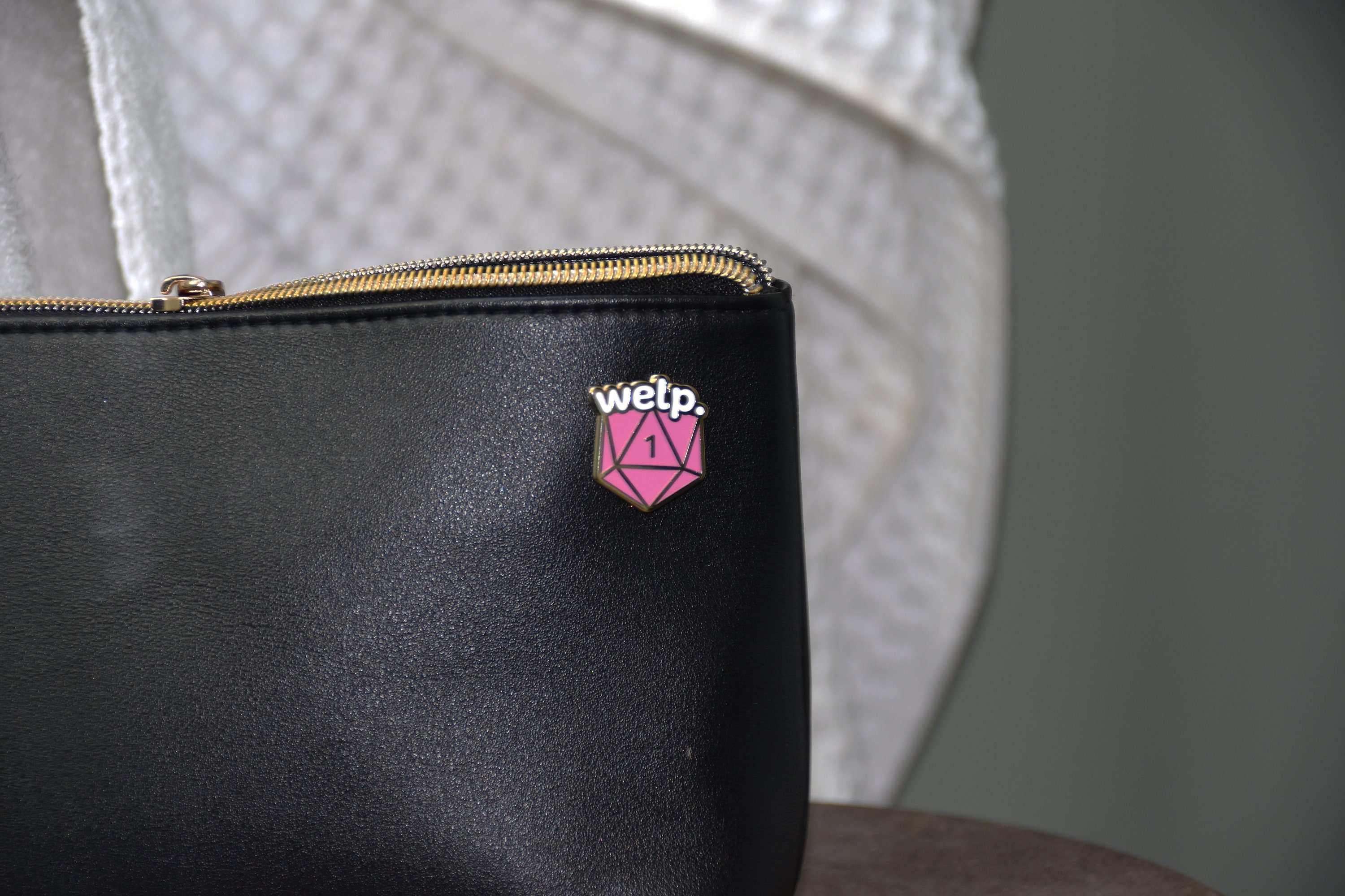 Crit Fail Enamel Pin "welp" | DM Gifts - Etsy