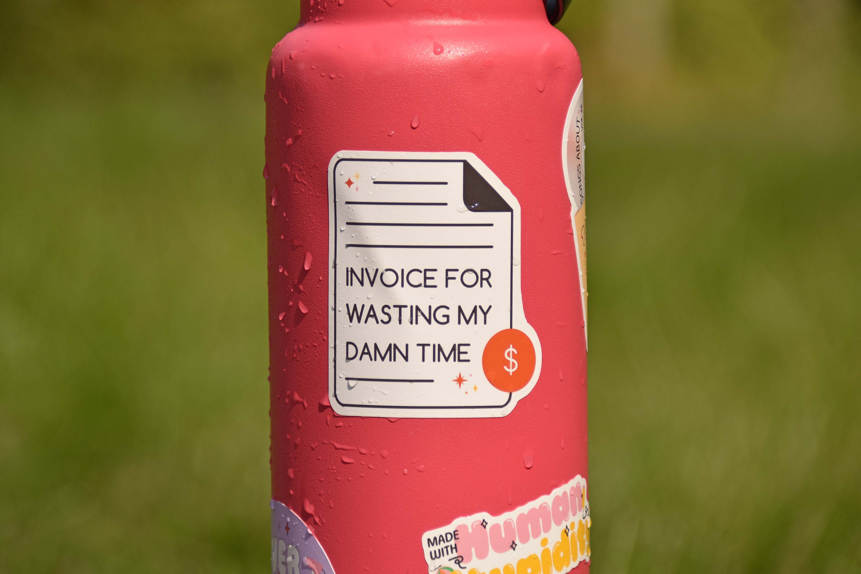 Wasting My Time Sticker | Gift for Coworkers - Etsy
