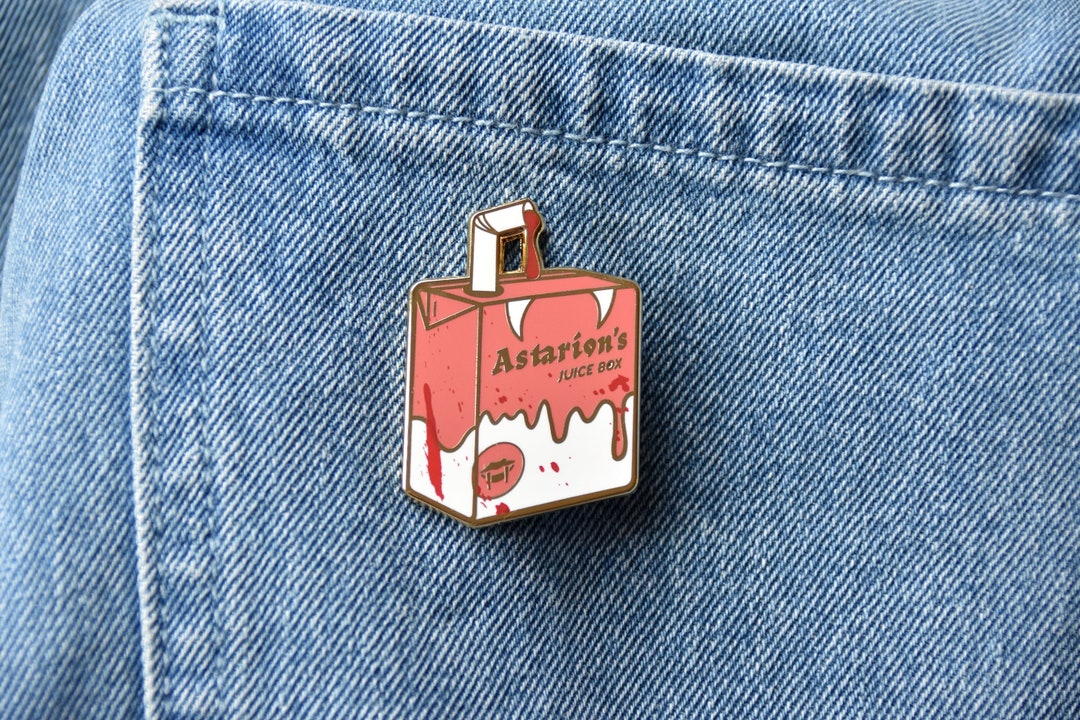 Pale Elf Juicebox Enamel Pin - Etsy