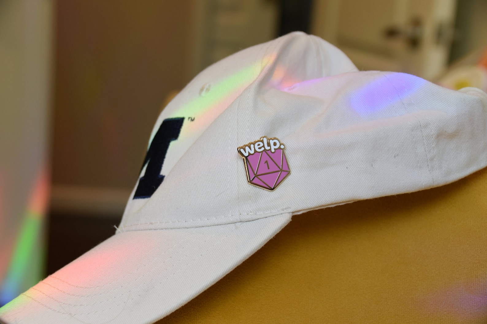 Crit Fail Enamel Pin "welp" | DM Gifts - Etsy