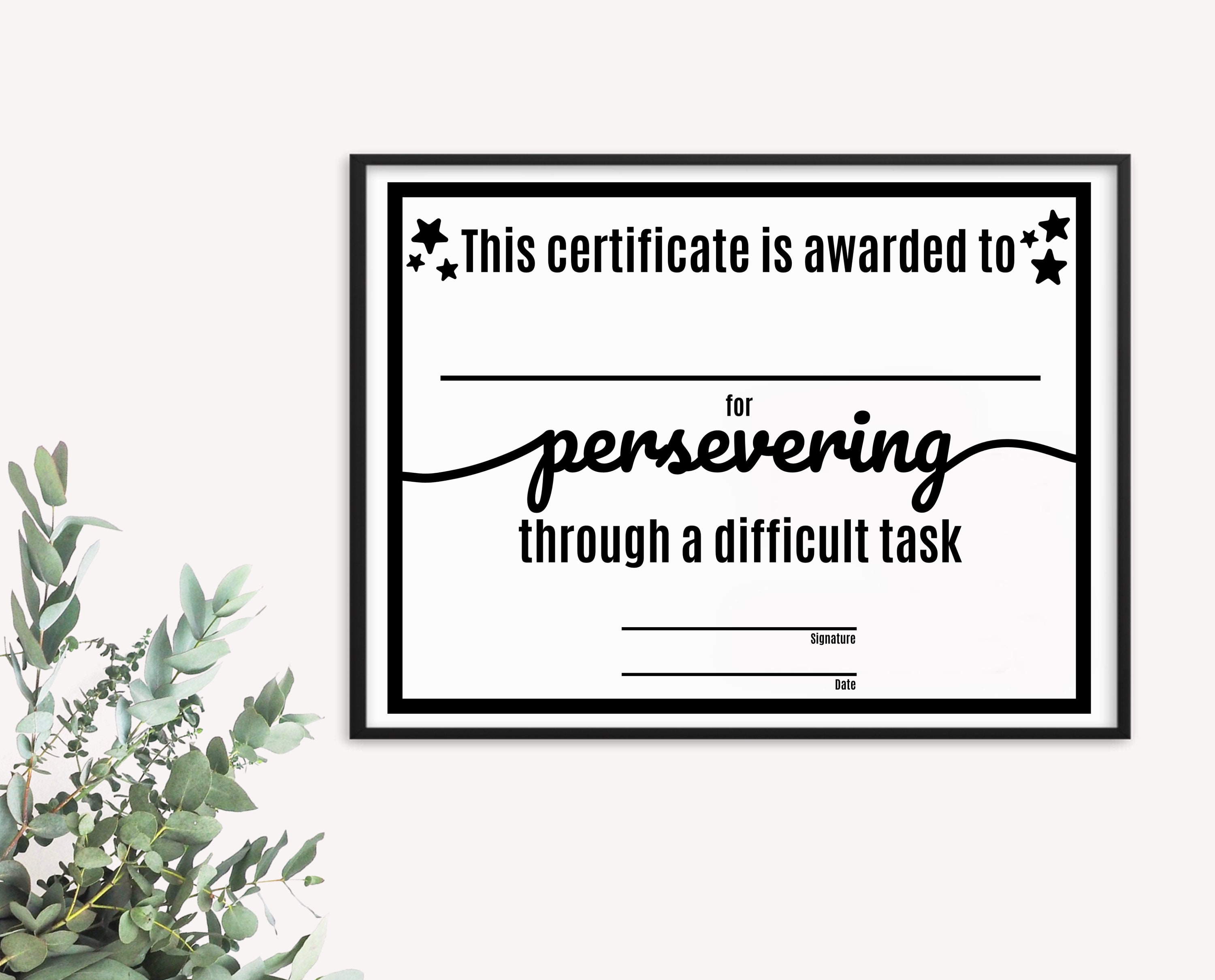 6 Growth Mindset Printable Classroom Award Certificates Bundle ...