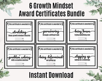 6 Growth Mindset Classroom Printable Posters Bundle 3 | Etsy Canada