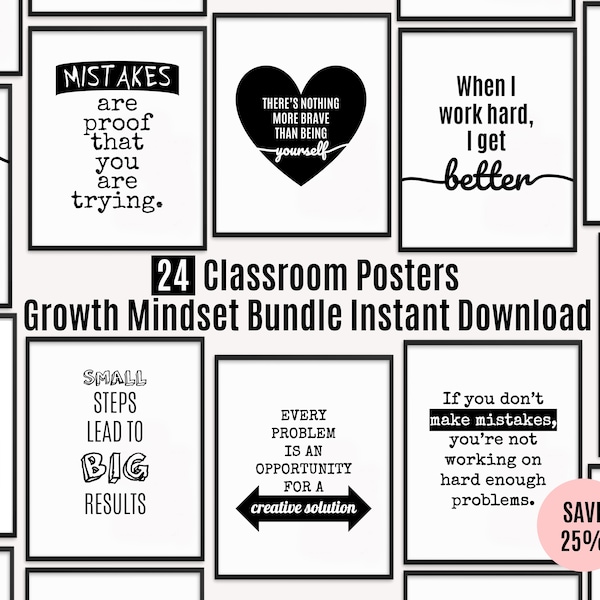 Growth Mindset Svg - Etsy