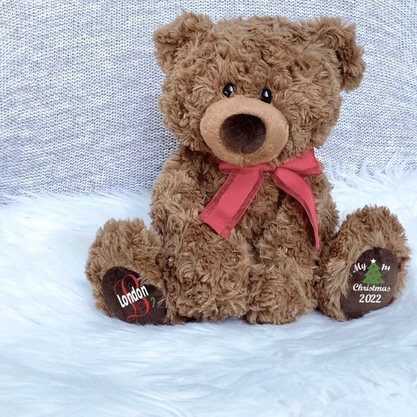 Baby’s First Teddy Bear - Etsy