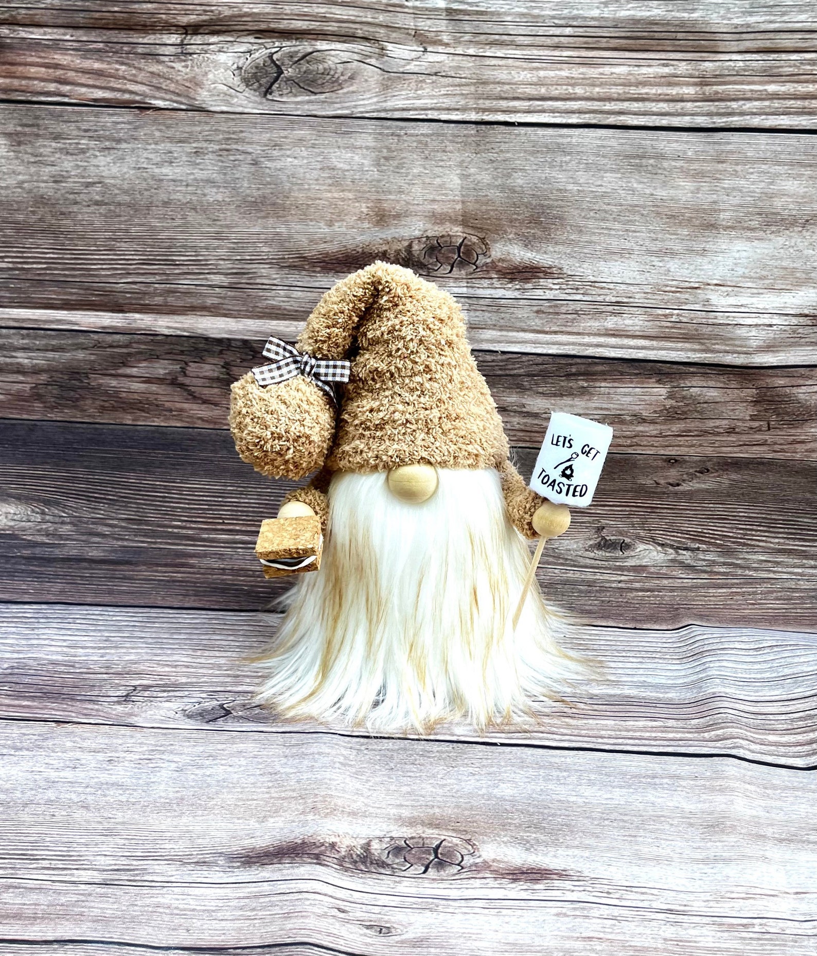 Smore Gnome Camping Gnome Summer Gnome Camping Decor - Etsy