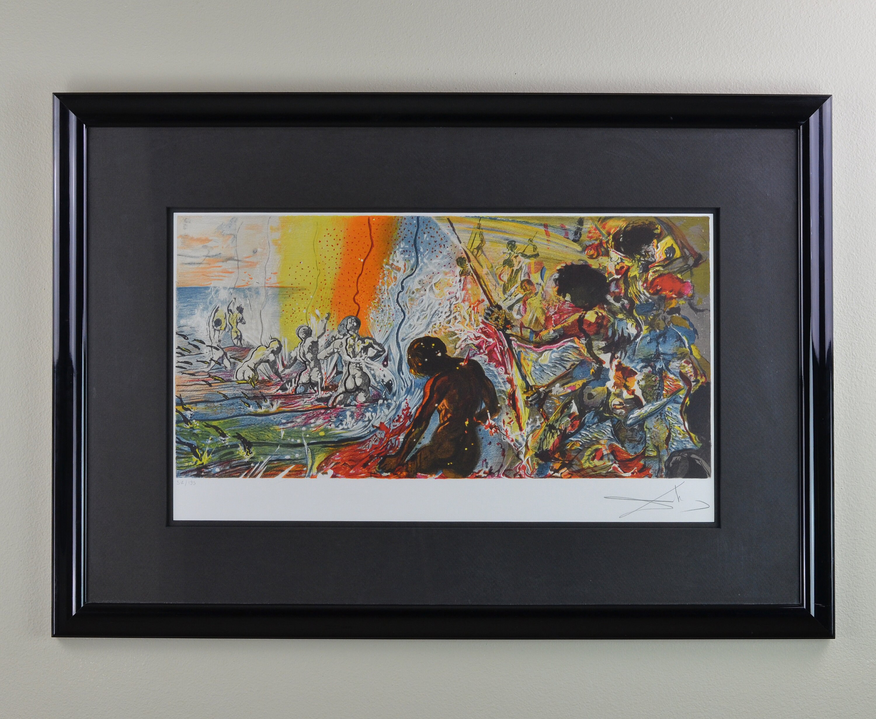REDUCED - Salvador Dali Rare "tuna Fishing" Original Print Signed by ...