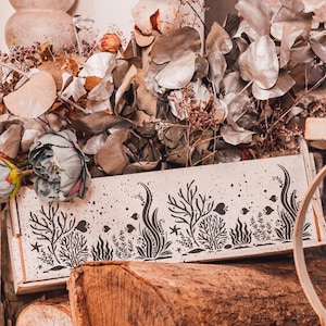 Seaweed Wall Pattern Stencil, Sealife Stencil for Painting on Wall ...