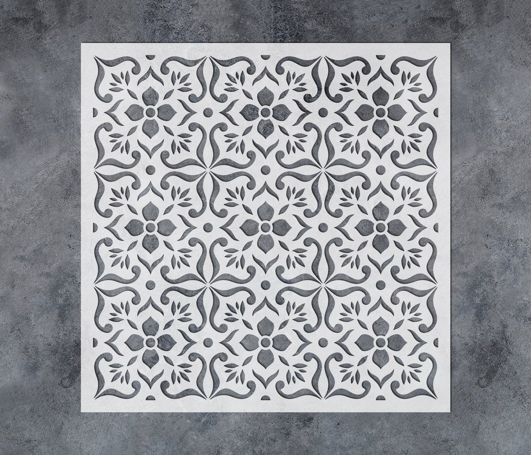 Seamless Pattern Stencil for Painting on Wood Fabric,craft DIY Tool ...