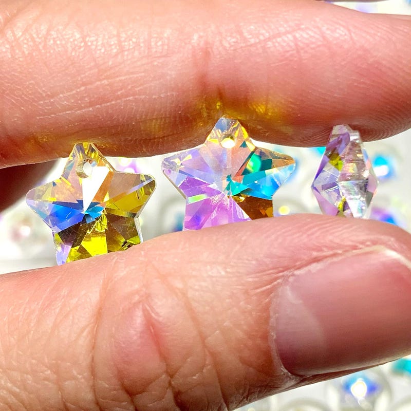 Crystal Small Stars - Etsy