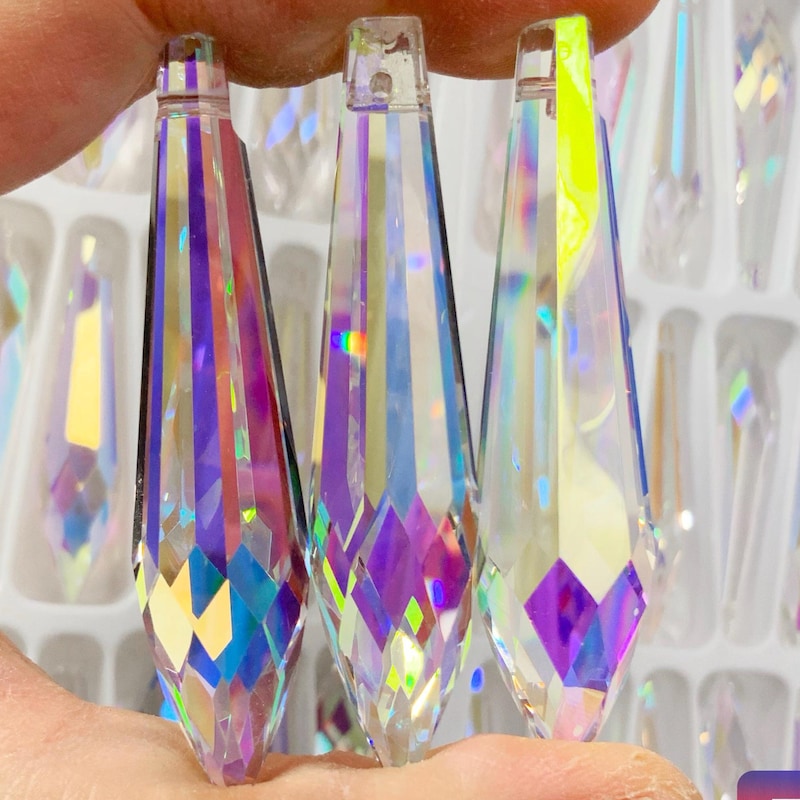 Crystal Prism 4 Inch - Etsy
