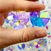 30mm Violet Faceted Crystal Moon Sun Catcher Prisms | Leaded Glass ...