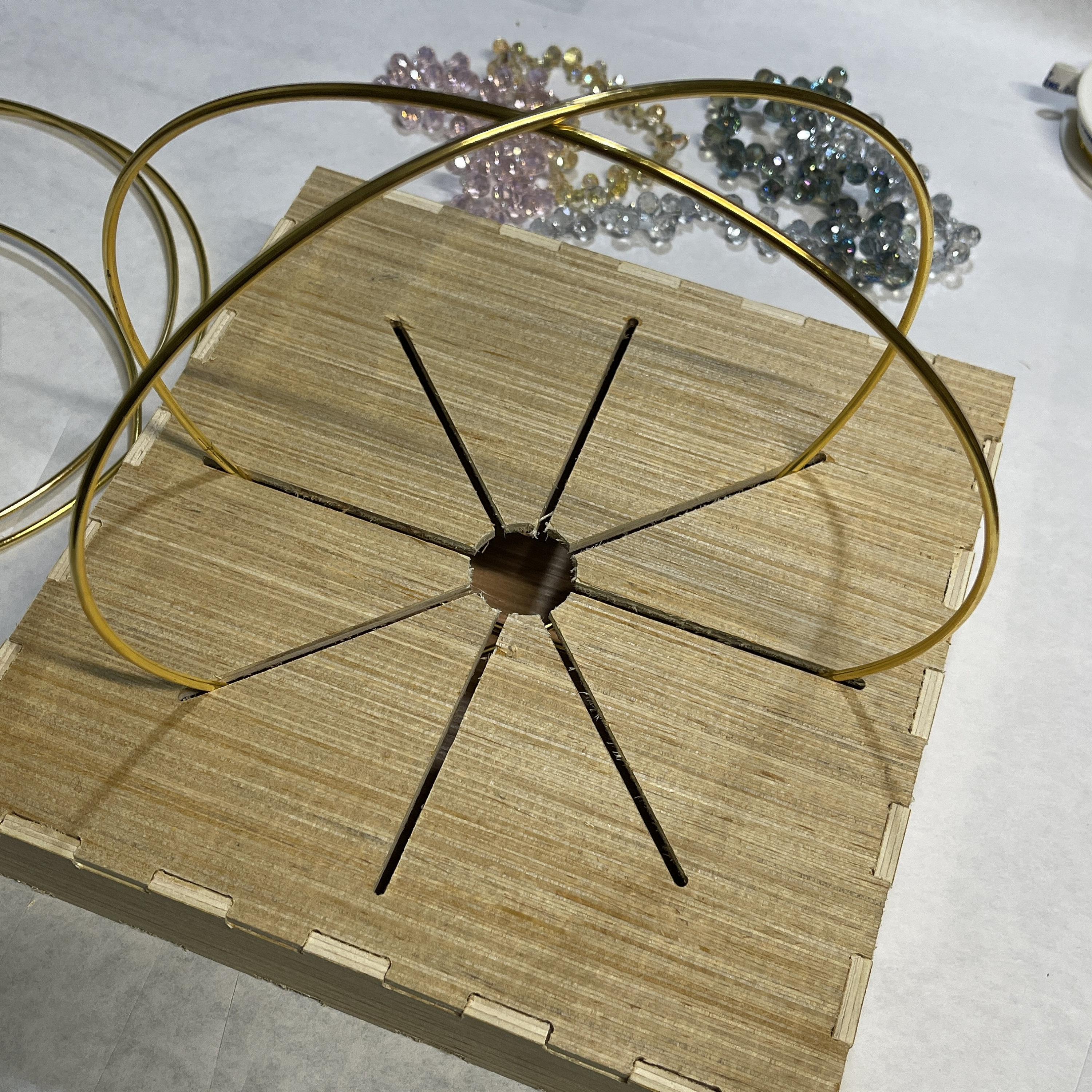 8-inch Orb Suncatcher Maker Stand | Video Instructions Included | Metal ...