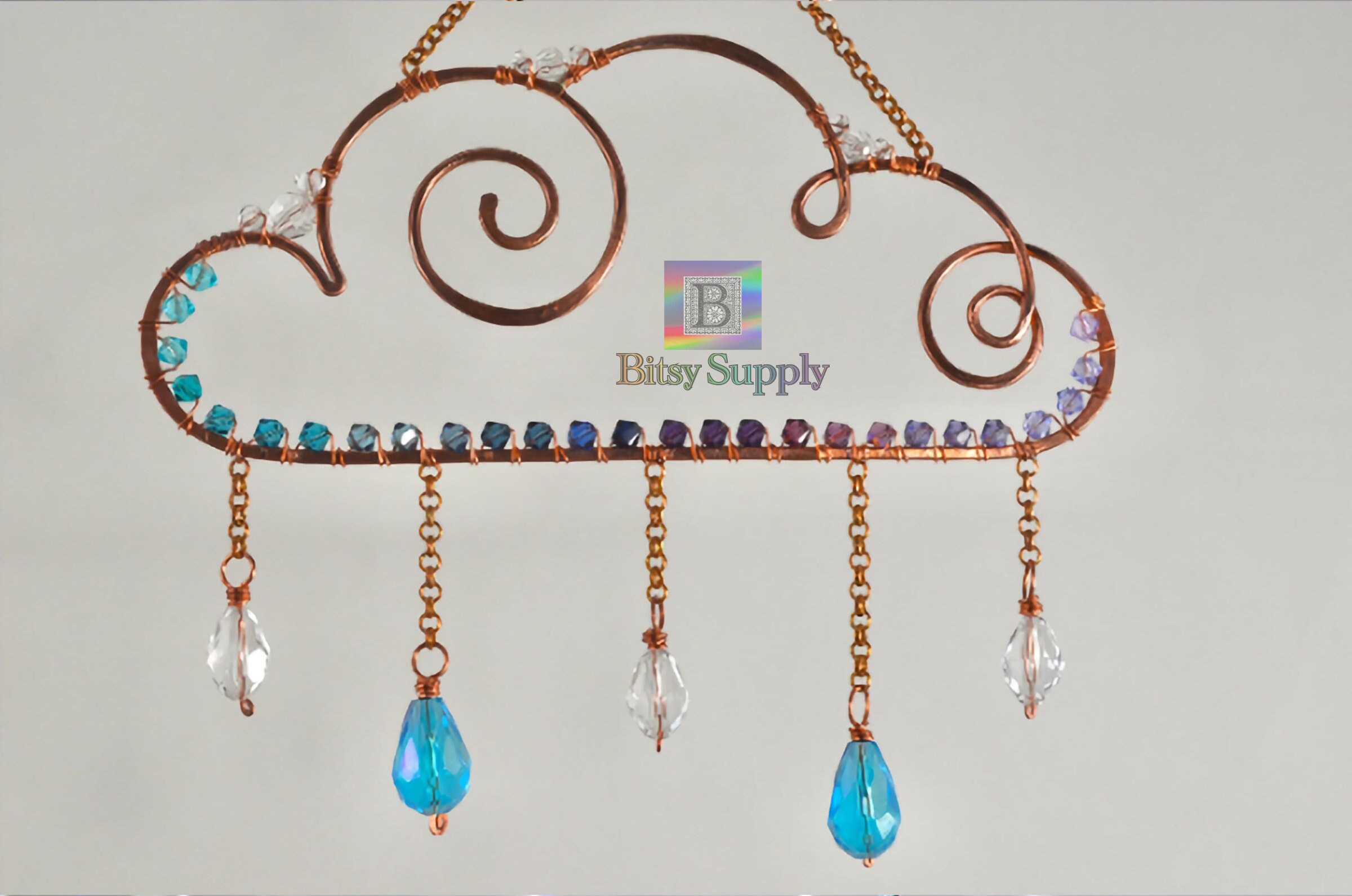 Raincloud Suncatcher Kit - DIY Suncatcher Kit for Beginners With Video ...