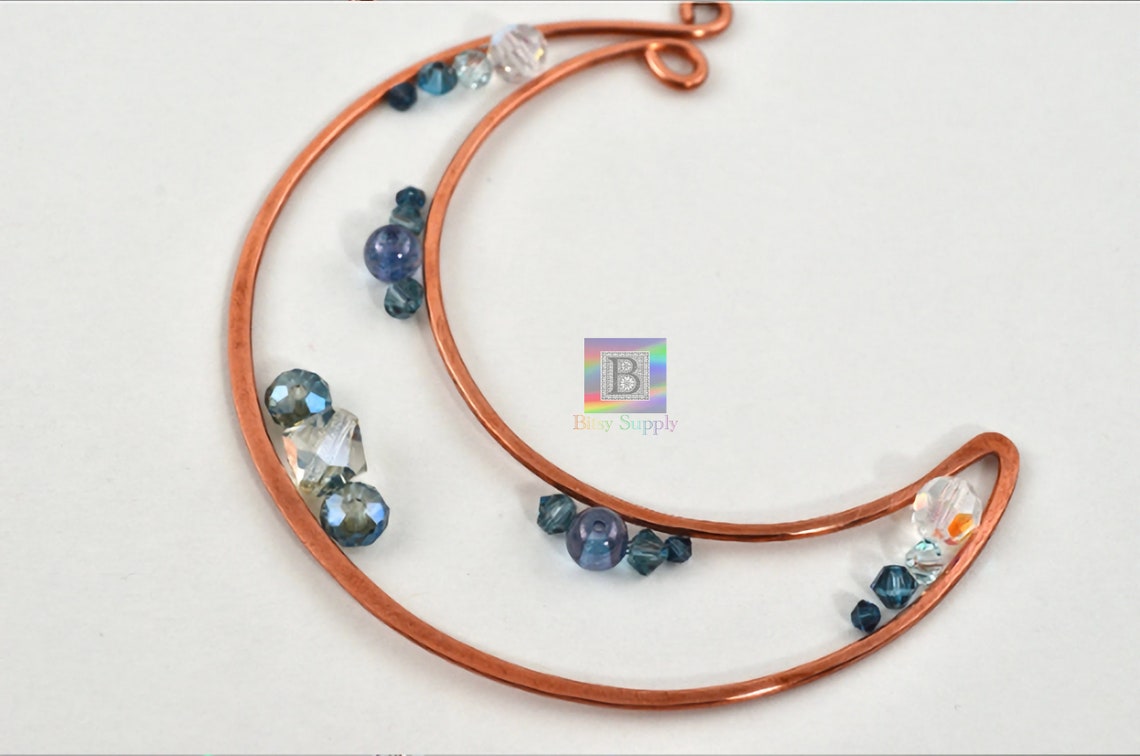 DIY Wire Craft Kit for Beginners Crescent Moon Sun Catcher - Etsy