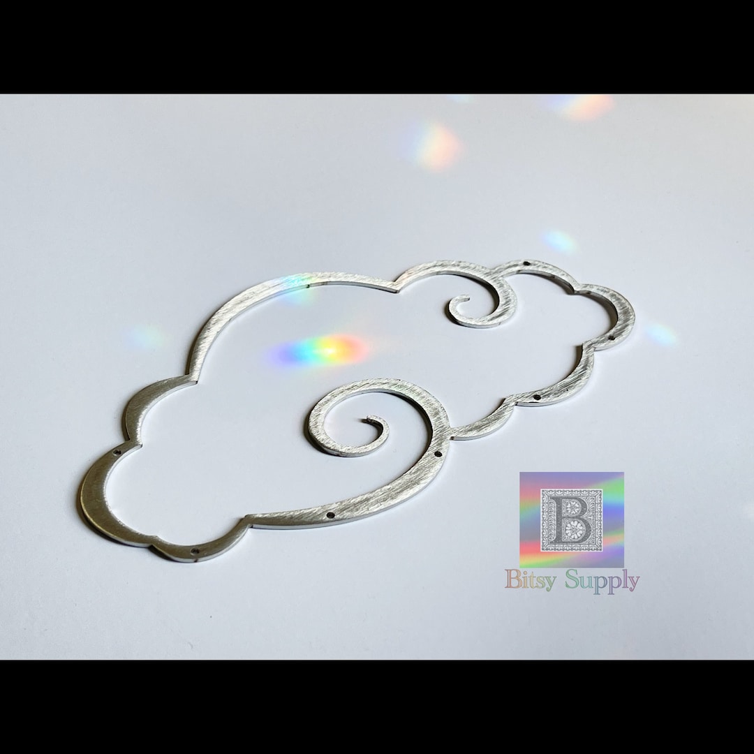 Raincloud Suncatcher Frame 2.5 X 5 Inch 7 Holes Stainless Steel or ...