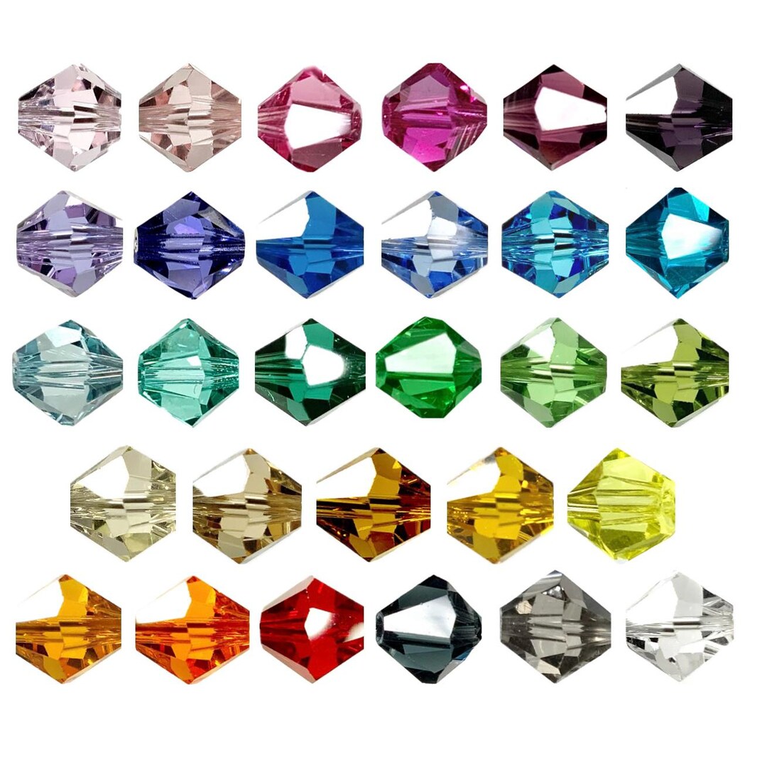 3mm Bicones High Quality 100pcs Bitsy Crystal for Jewelry Suncatchers ...