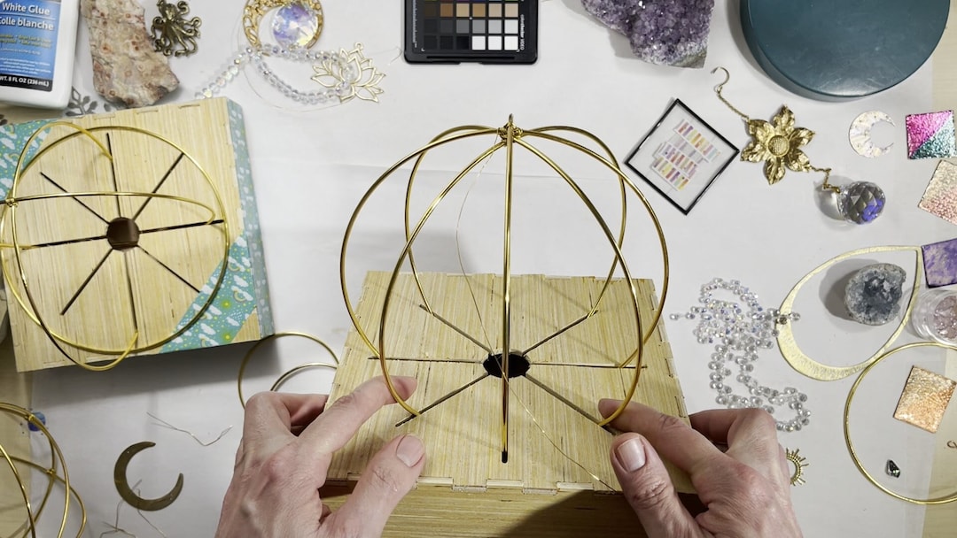 8-inch Orb Suncatcher Maker Stand | Video Instructions Included | Metal ...