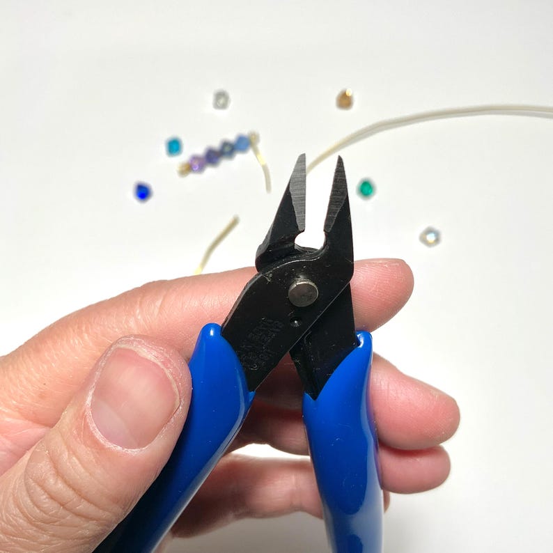 Wire Cutters, Carbon Steel Flush Cutter Plier Shears for Making ...