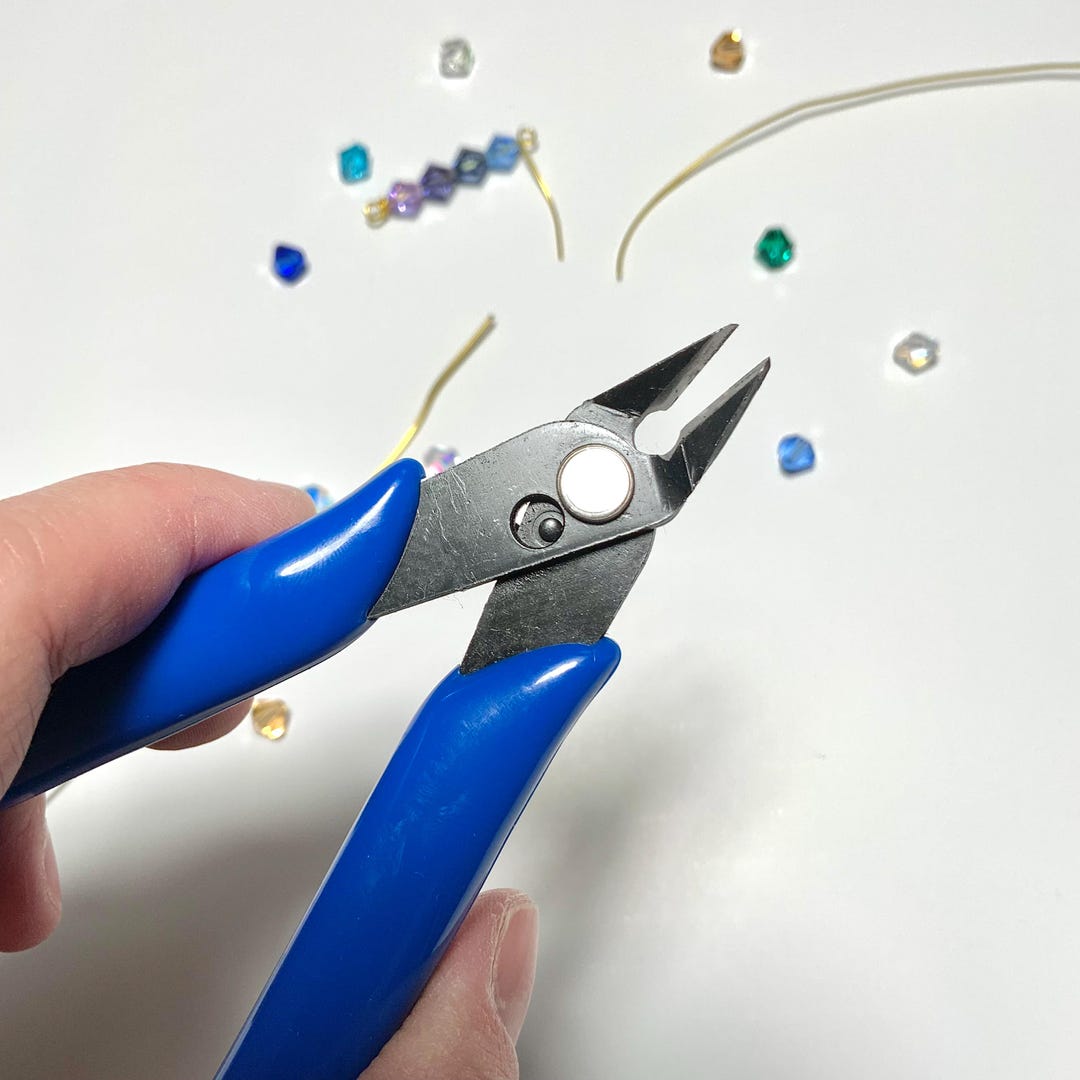 Wire Cutters, Carbon Steel Flush Cutter Plier Shears for Making ...