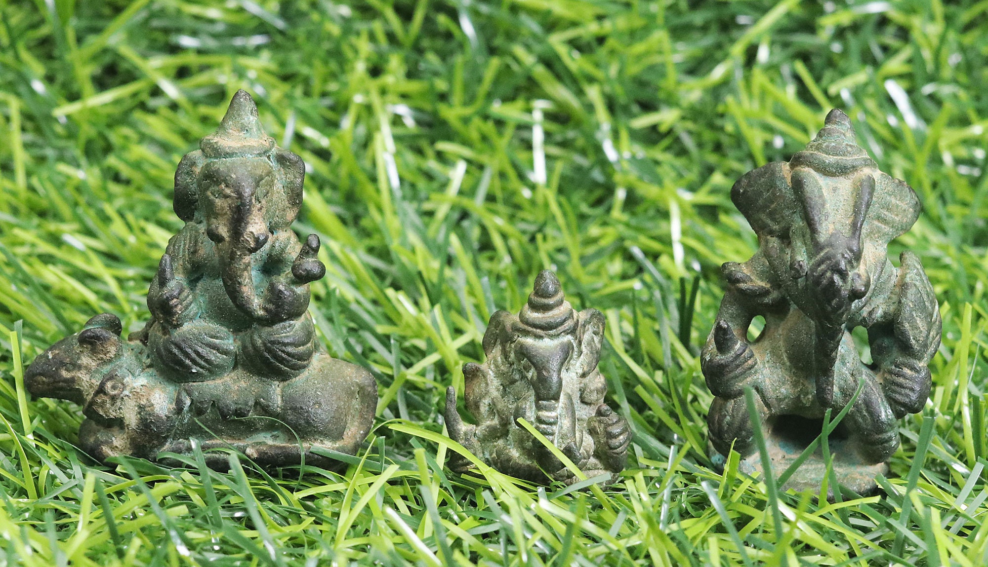 Ganesha Statue / Old Ganesha / Sam Rit Ganesha / Thai Amulet / | Etsy