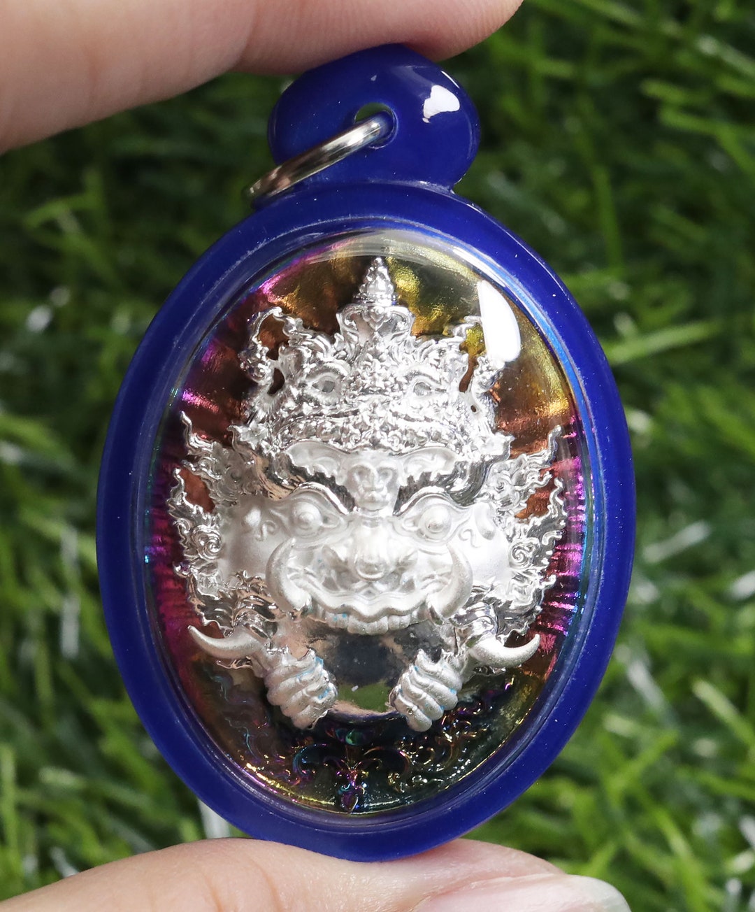 Rahu, Buddhist Art, Thai Amulet Statue, Thai Talisman, Garuda Bird ...