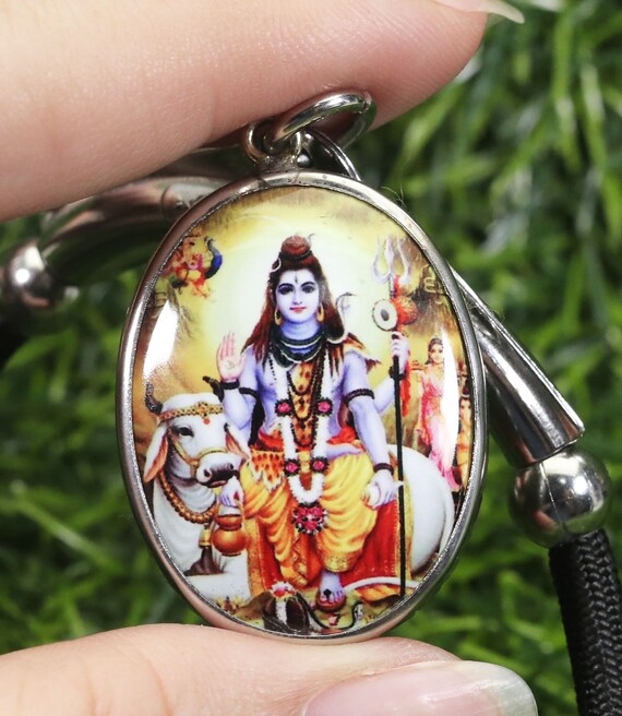 Lord Shiva locket, Shiva statue, Durga pendant, Penda… - Gem