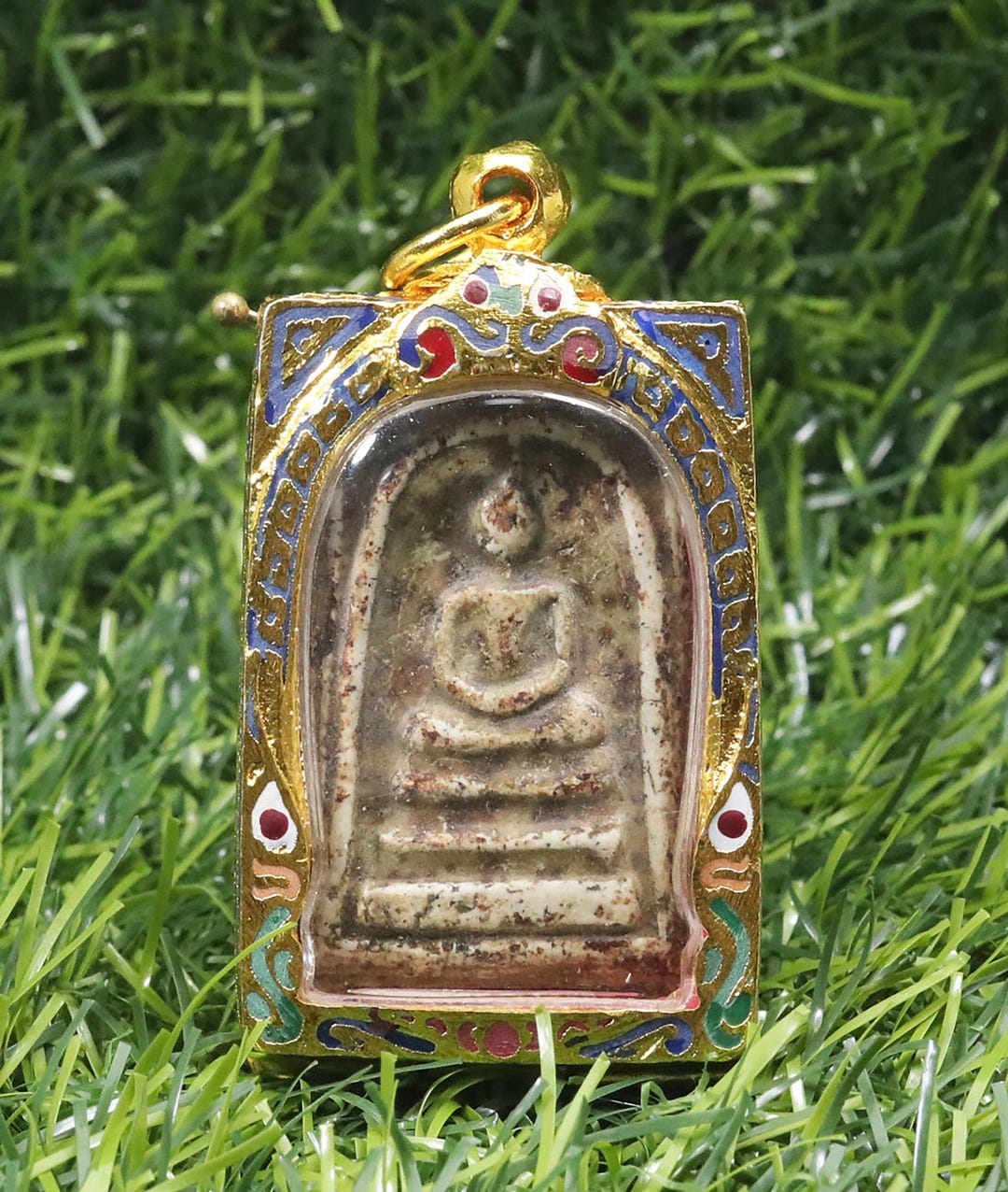 Phra Somdej Amulet: Wat Rakhang Monk Talisman, Thai Buddha Pendant - Etsy