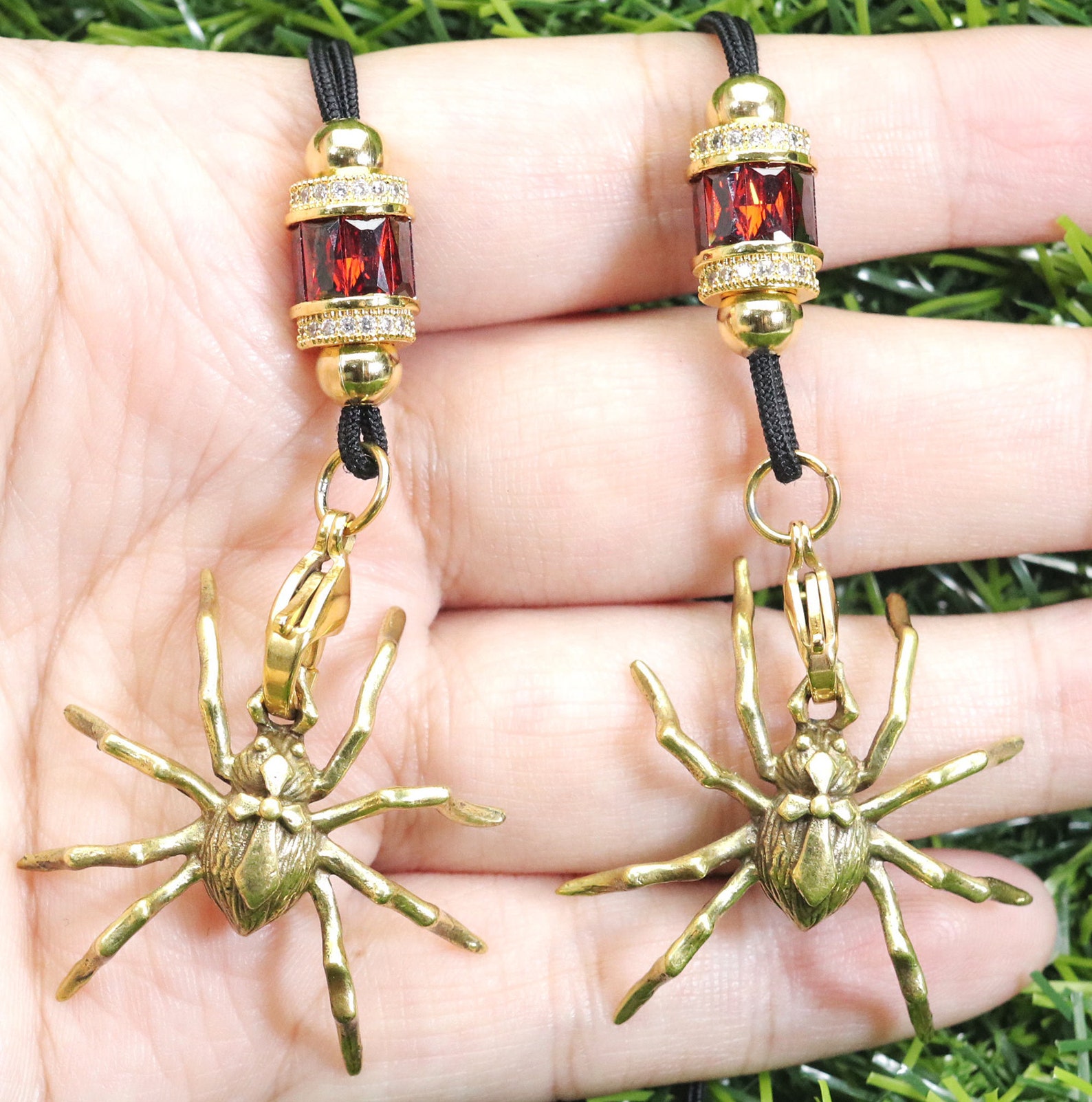 Thai Amulet and Talisman Spider Pendant Thai Amulet Brass | Etsy