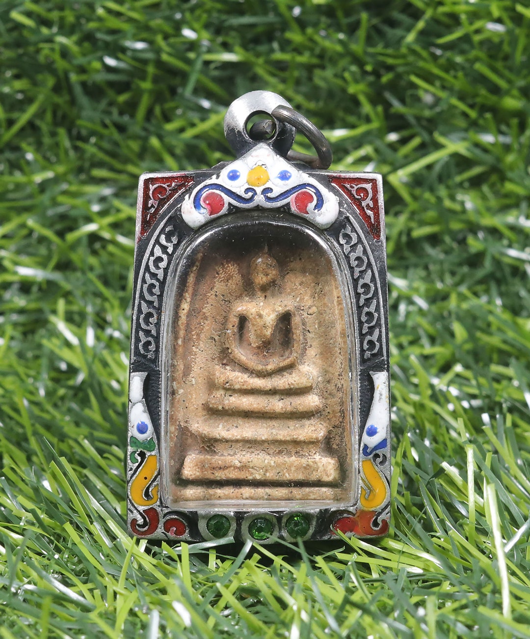 Phra Somdej Amulet: Wat Rakhang Monk Talisman, Thai Buddha Pendant - Etsy