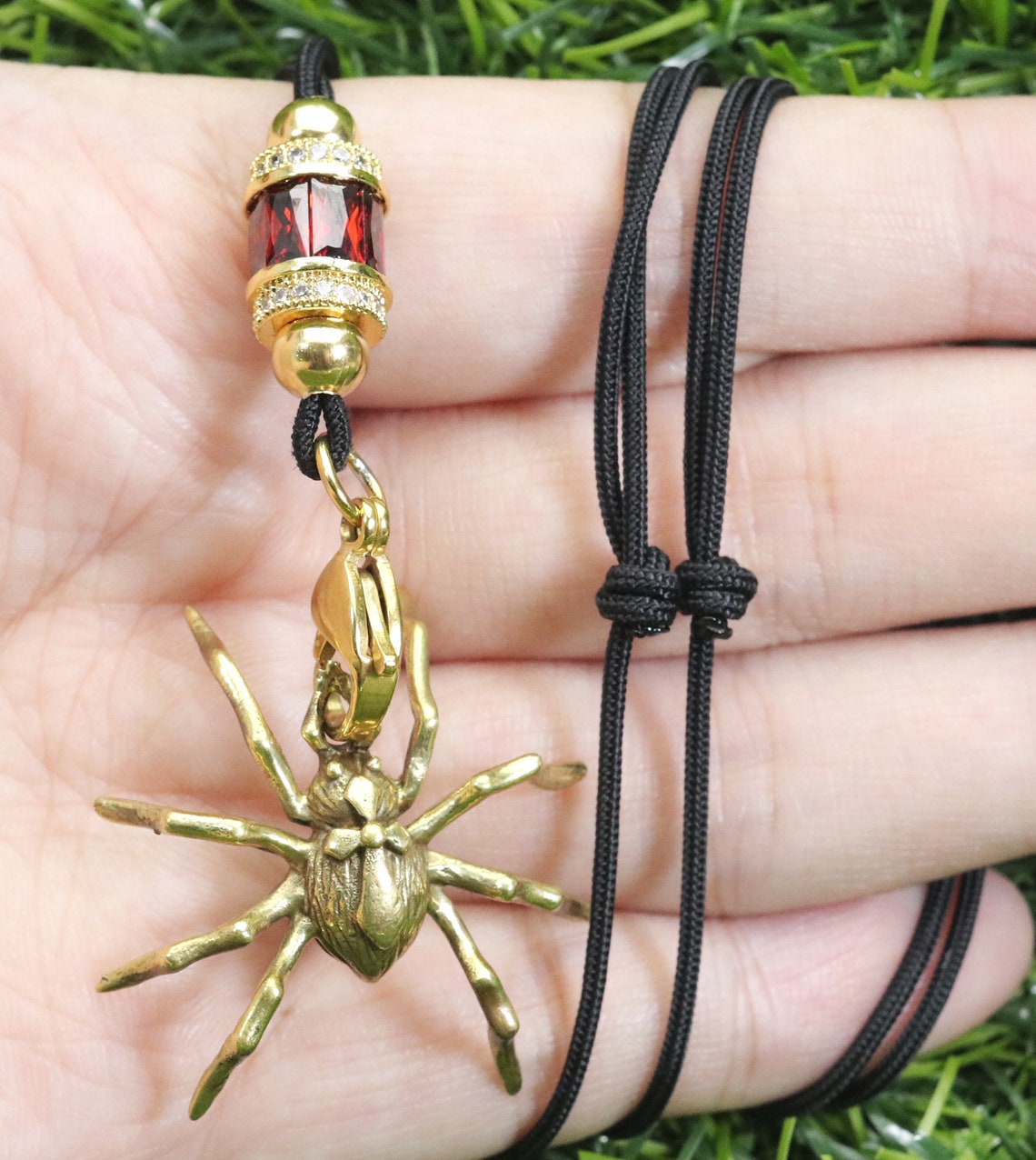 Thai Amulet and Talisman Spider Pendant Thai Amulet Brass | Etsy