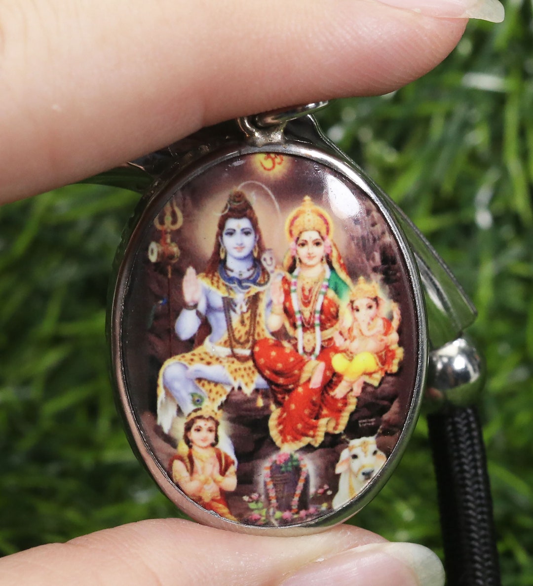 Lord Shiva Locket Shiva Statue Durga Pendant Pendant Hindu - Etsy