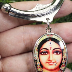 Maa Durga Locket Mother Durga Statue Durga Pendant Pendant - Etsy
