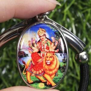 Maa Durga Locket, Mother Durga Statue, Durga Pendant, Pendant Hindu ...