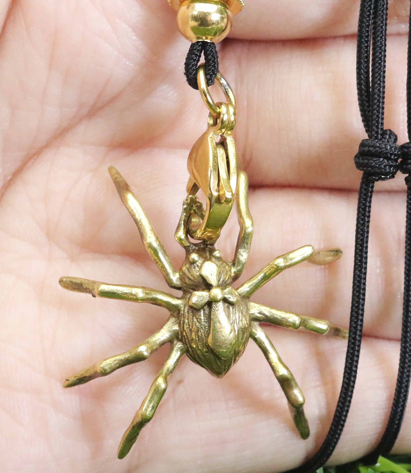 Thai Amulet and Talisman Spider Pendant Thai Amulet Brass | Etsy