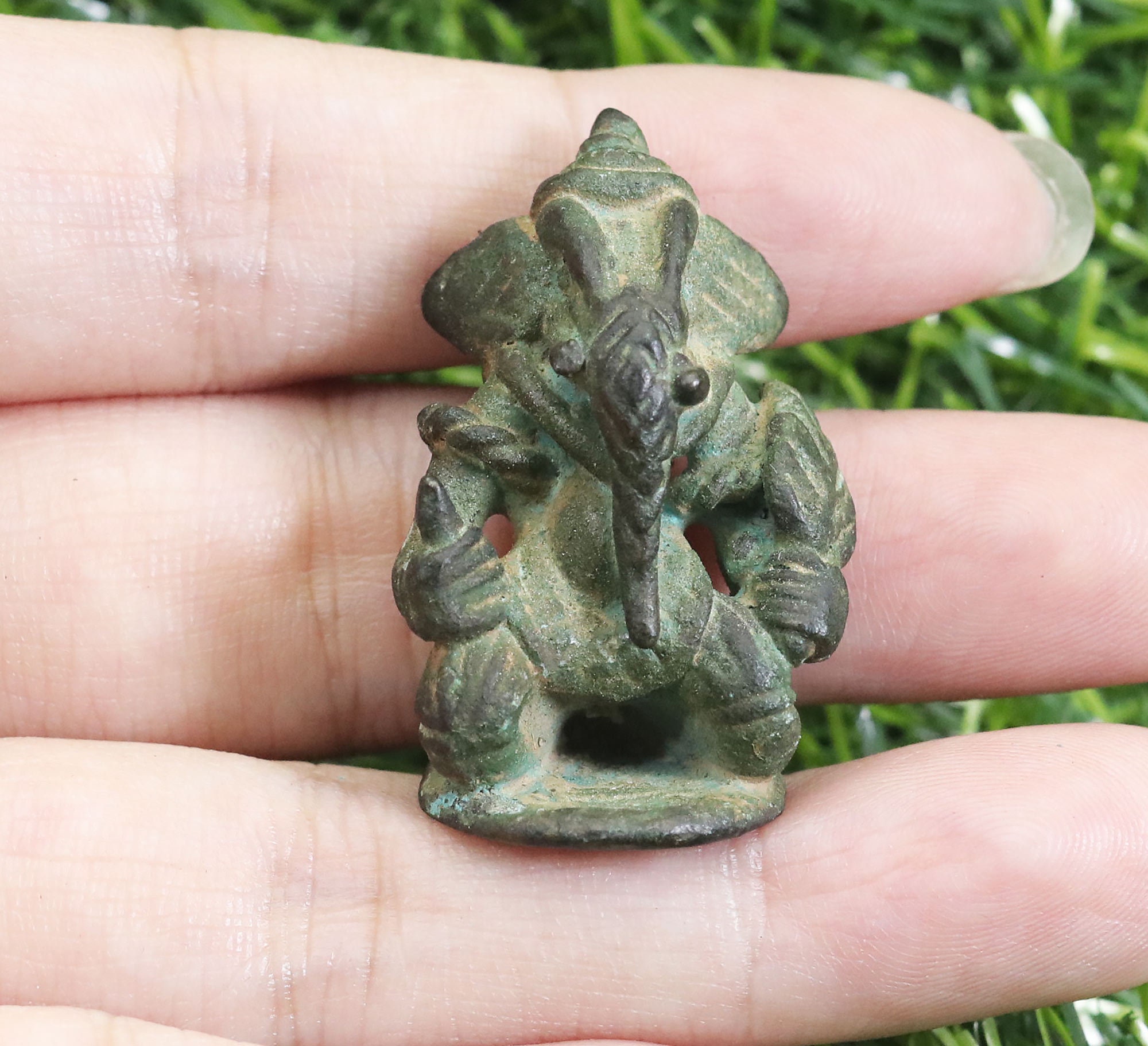 Ganesha Statue / Old Ganesha / Sam Rit Ganesha / Thai Amulet / | Etsy