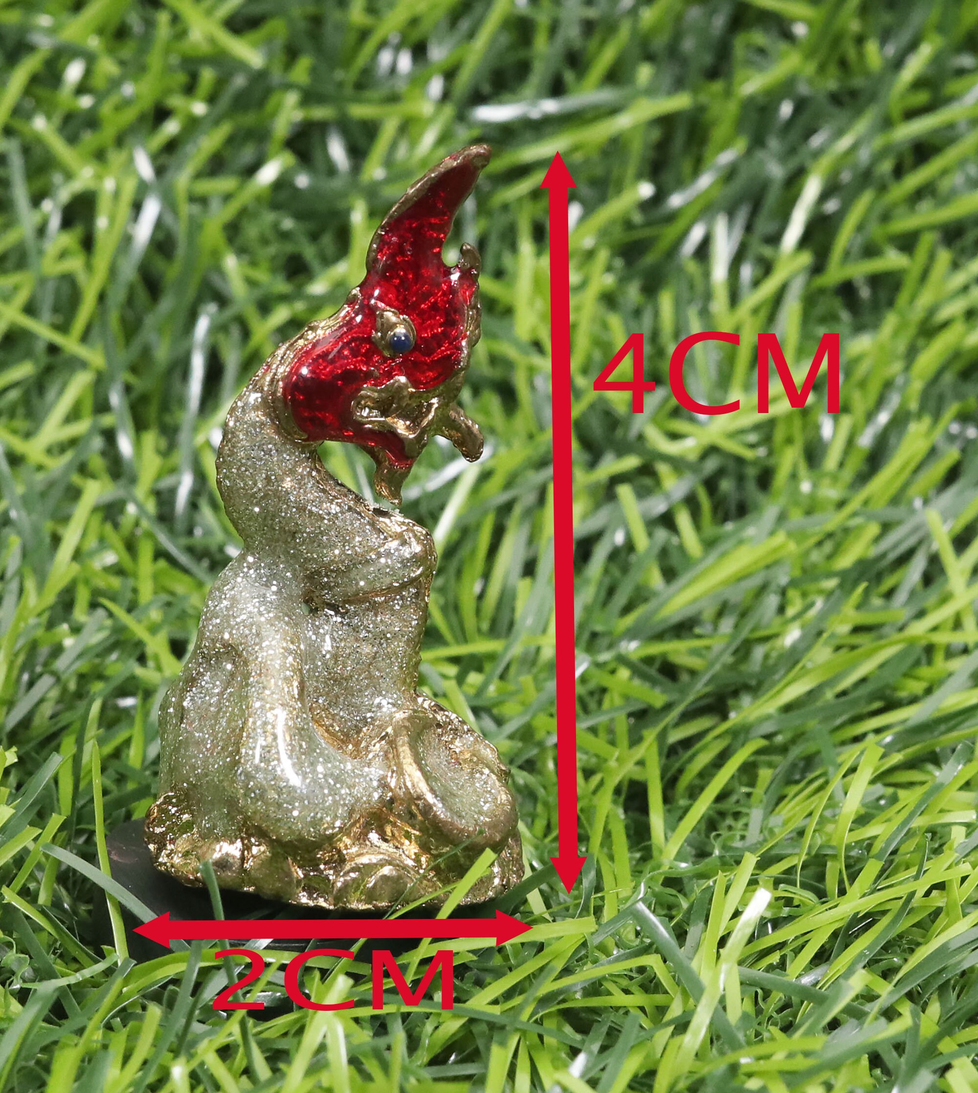 Brass Naga Naga statue Mini naga Dragon Brass Thai amulet | Etsy