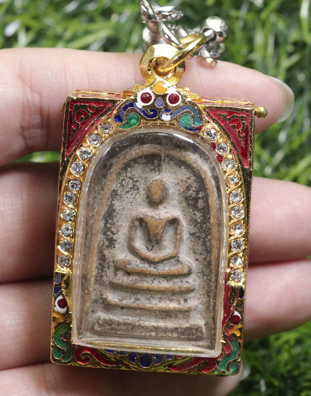 Phra Somdej Amulet: Wat Rakhang Monk Talisman, Thai Buddha Pendant - Etsy