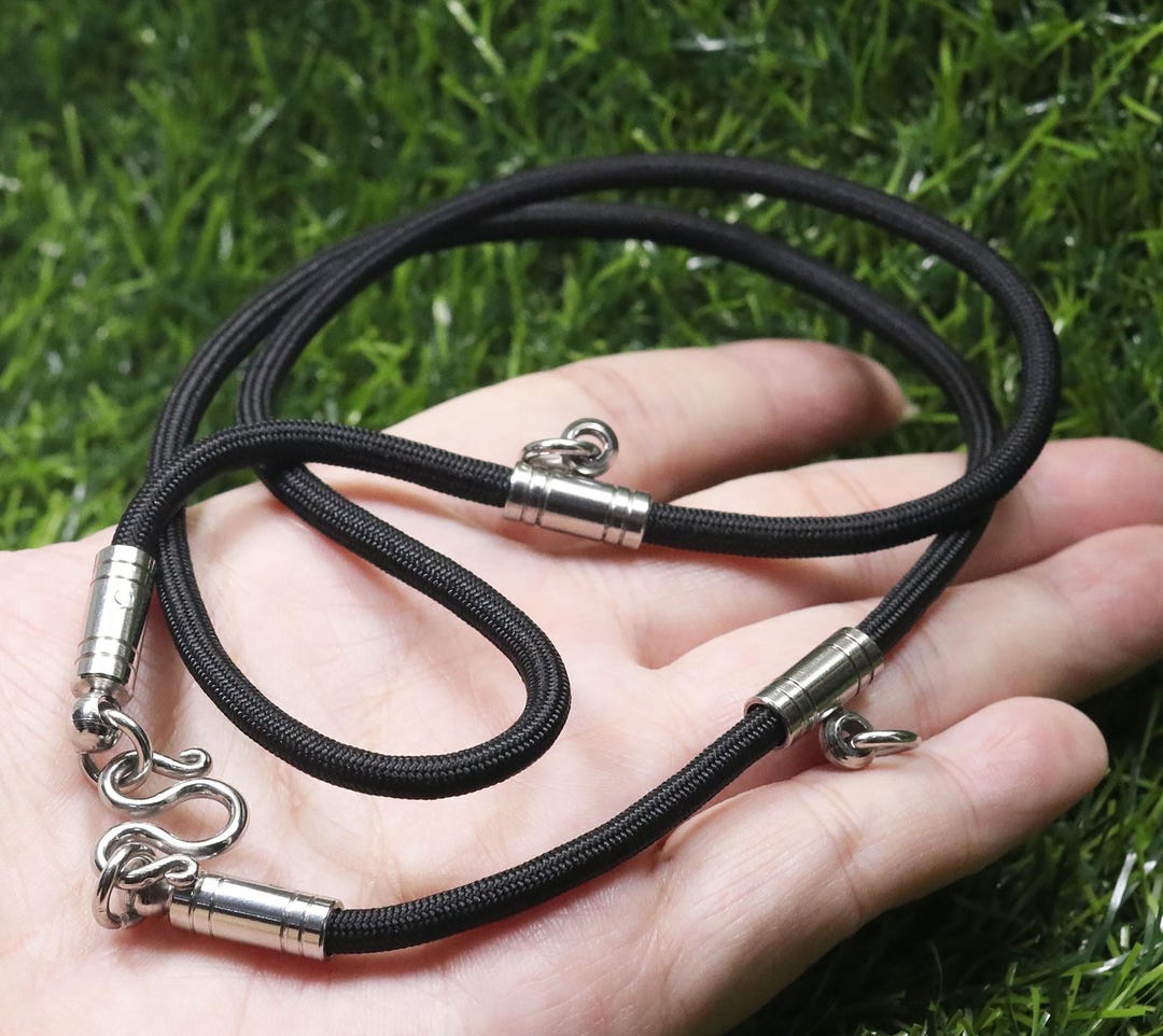 Thai Amulet Rope Necklace: Handmade Talisman, Stainless Steel Hooks - Etsy